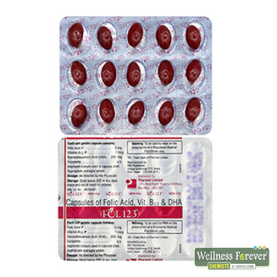 FOL-123 15CAP Upto 15.00% Off | Wellness Forever