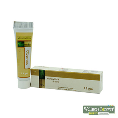 Buy NOLASMA CREAM 15GM Online, View Uses, Review, Price, Composition ...