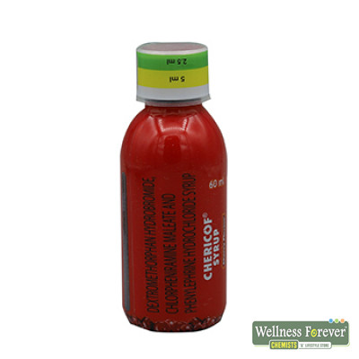 Buy CHERICOF SYP 60ML Online, View Uses, Review, Price, Composition ...
