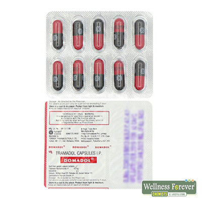 Buy DOMADOL 50MG 10CAP Online, View Uses, Review, Price, Composition ...