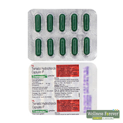 Buy TRAMAZAC 10CAP Online, View Uses, Review, Price, Composition ...