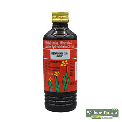 Buy BETHADOXIN-12M SYP 220ML Online, View Uses, Review, Price ...