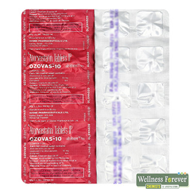 OZOVAS 10MG 10TAB Upto 40.00% Off | Wellness Forever