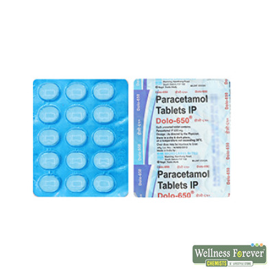 Buy DOLO 650MG 15TAB Online, View Uses, Review, Price, Composition ...