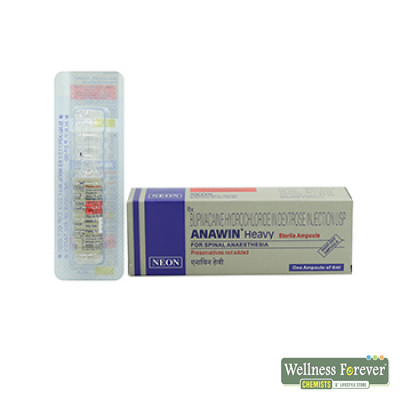Buy ANAWIN HEAVY 5% INJ 4ML AMP Online, View Uses, Review, Price ...
