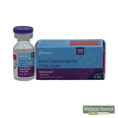 Buy BASALOG 100IU INJ 3ML VIAL Online, View Uses, Review, Price ...