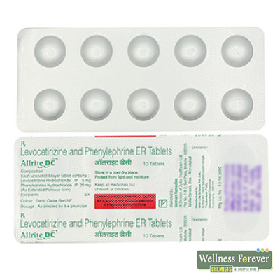 Buy ALLRITE-DC 10TAB Online, View Uses, Review, Price, Composition ...