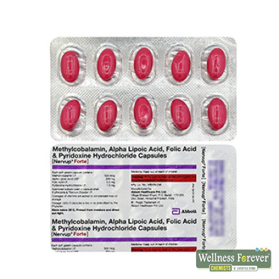 NERVUP-FORTE 10CAP Upto 40.00% Off | Wellness Forever