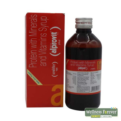 Buy ALPROVIT-PLUS SYP 200ML Online, View Uses, Review, Price ...