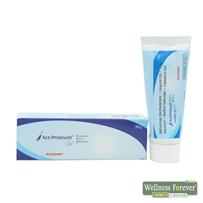 Buy ACE-PROXYVON GEL 30GM Online, View Uses, Review, Price, Composition ...
