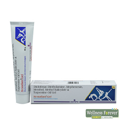 Buy SYSTAFLAM GEL 50GM Online, View Uses, Review, Price, Composition ...